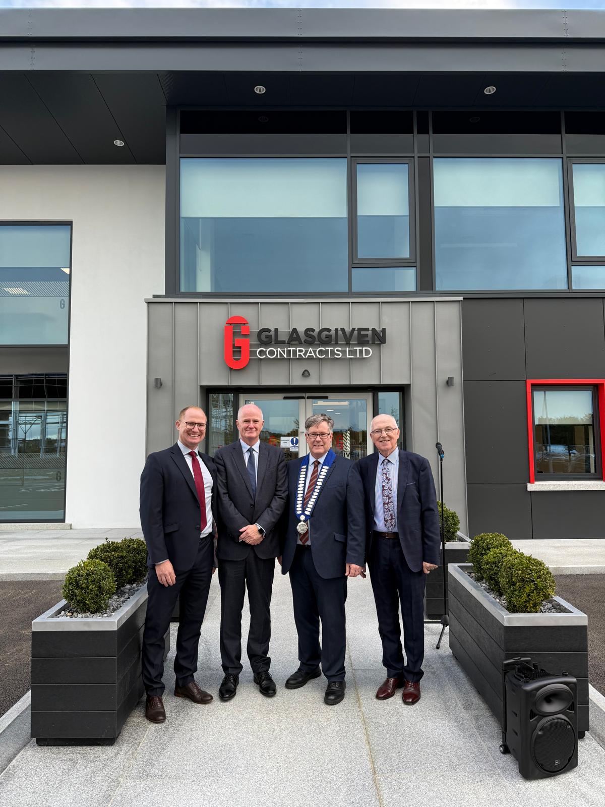 CEF joins Glasgiven Contracts to celebrate 40 years with new Banbridge ...